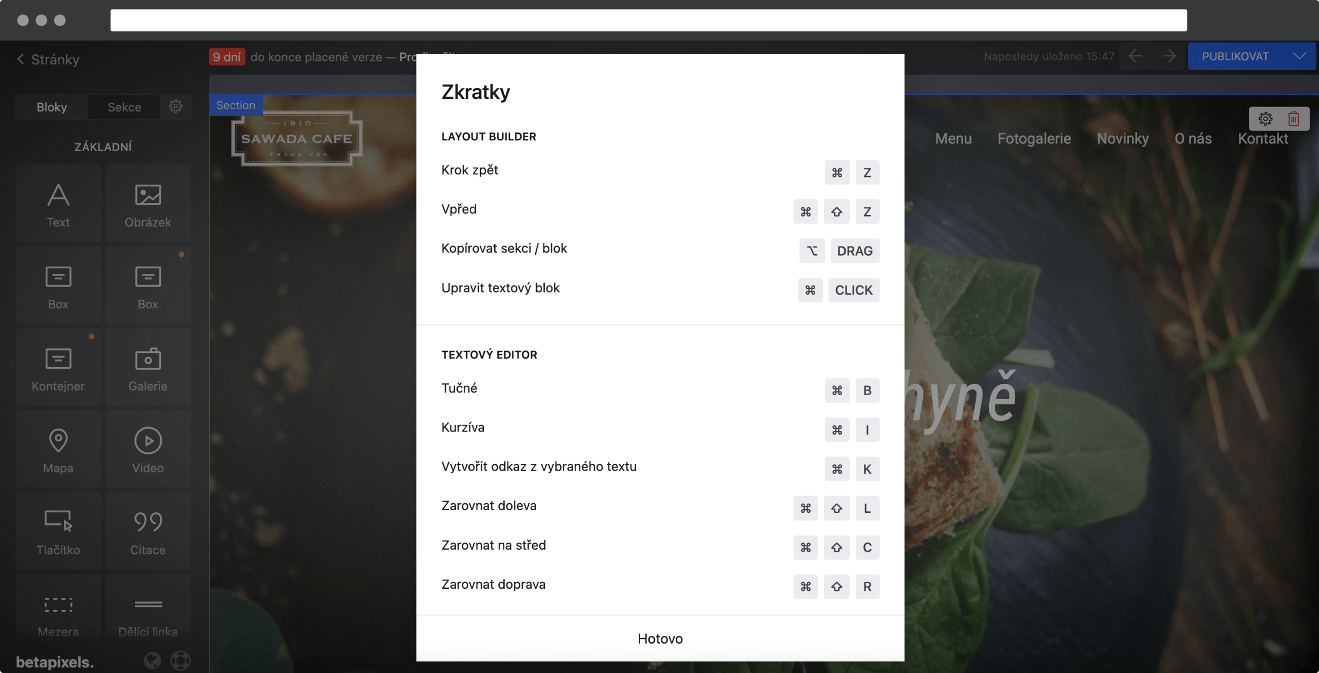 Keyboard shortcuts | solidpixels academy