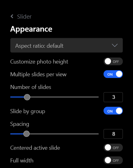 Slider | solidpixels academy