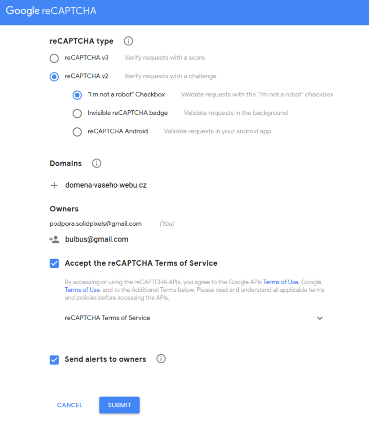 Google reCAPTCHA Account Setup Guide | solidpixels academy